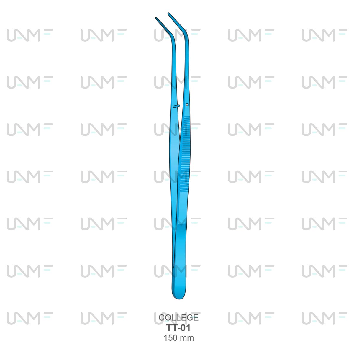 COLLEGE Titanium Tissue Forceps